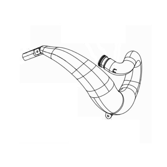Beta 300RR|250RR (20-) Exhaust Pipe – Sierra Motorcycle Supply