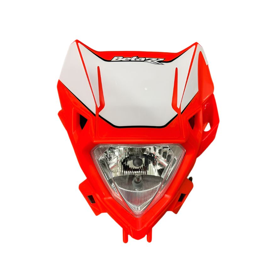 Beta X-Pro Headlight Mask Red – Sierra Motorcycle Supply