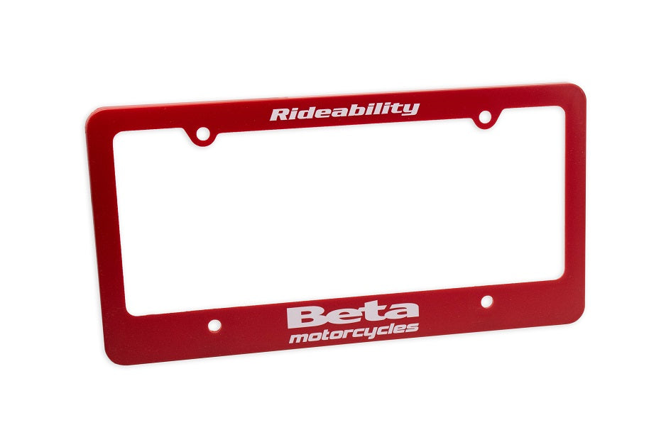 Beta License Plate Frame – Sierra Motorcycle Supply