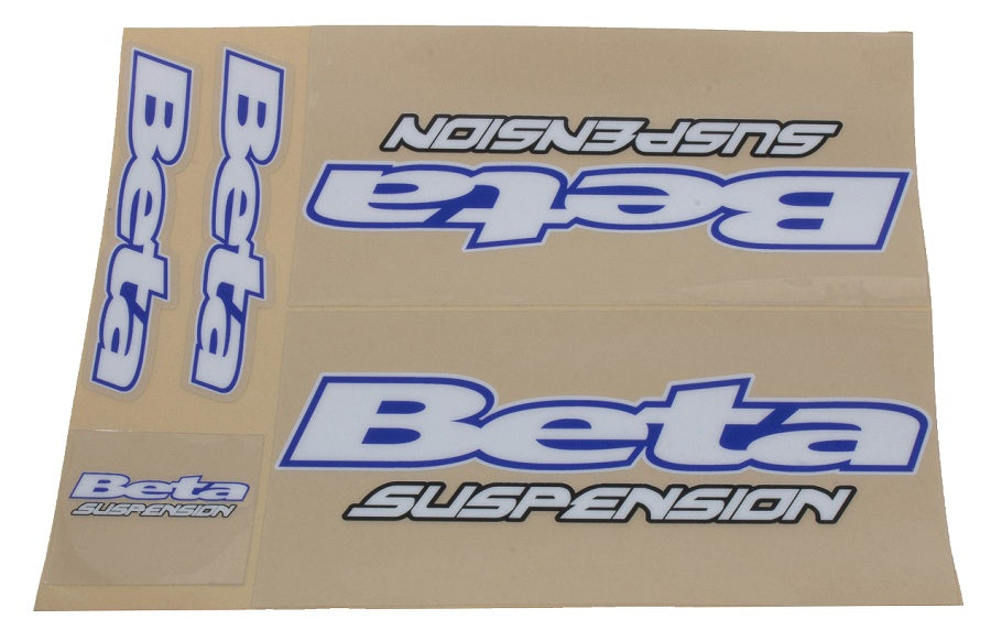 Beta Suspension Decal Set – Sierra Motorcycle Supply