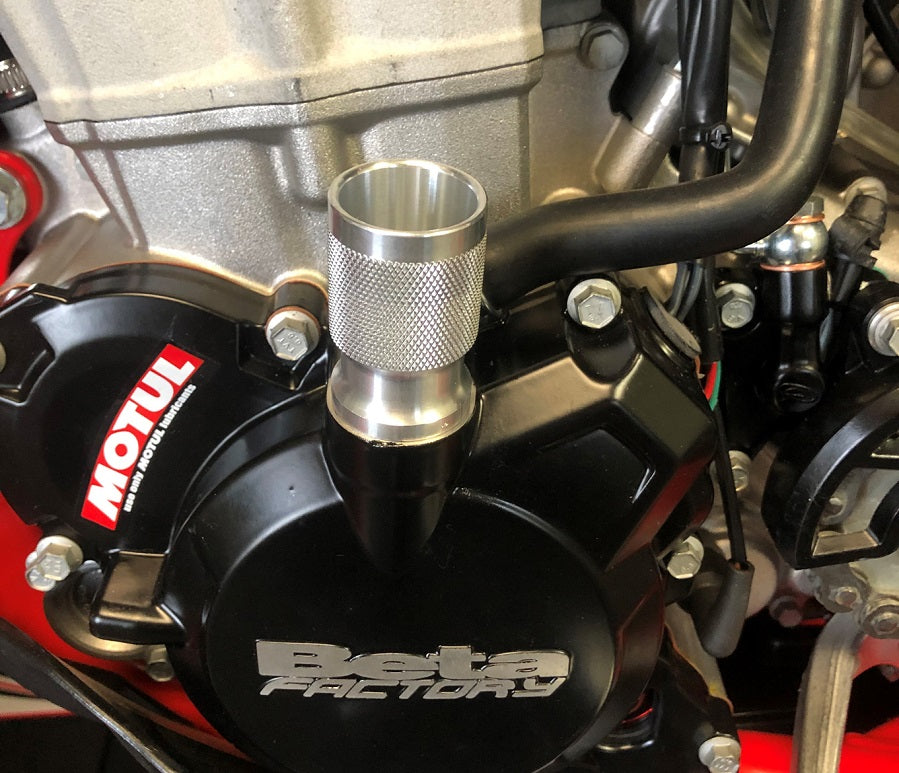 Beta 4-stroke Billet Aluminum Oil Fill Tube – Sierra Motorcycle Supply