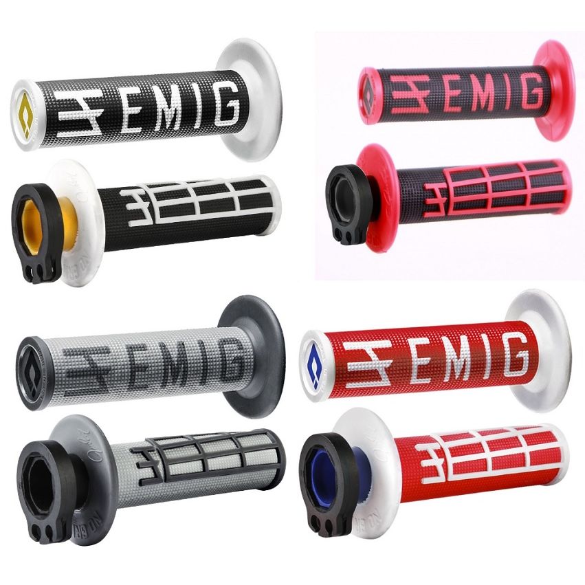 ODI Clamp-On Emig V2 Grips – Sierra Motorcycle Supply
